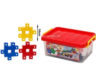Kocke Puzzle za decu 10x10cm / kutija 72 kom.