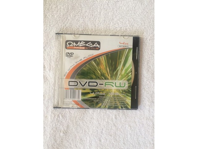 Prazan DVD OMEGA  DVD-RW