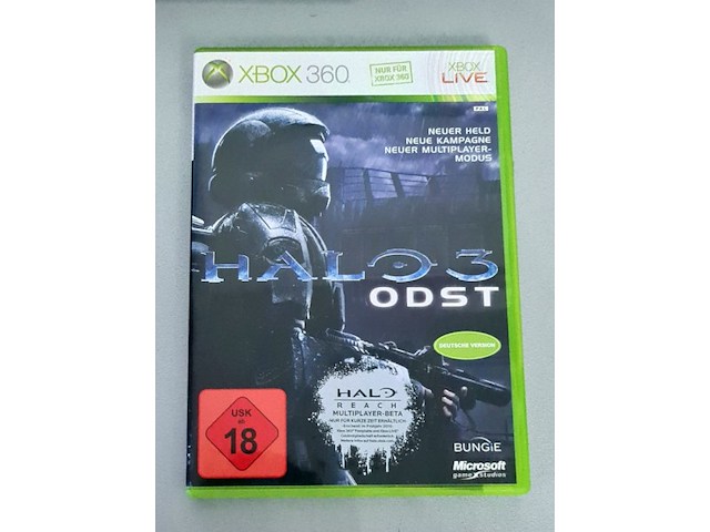 HALO 3 ODST   2xDVD   XBOX360
