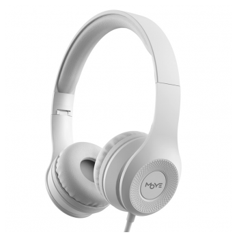 Moye Enyo Foldable Headphones with Microphone Light Gray´