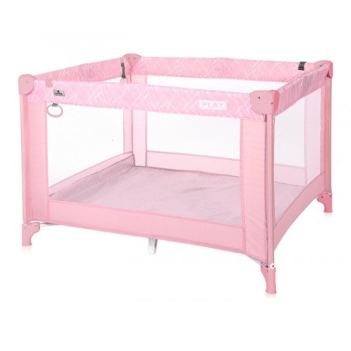 Ogradica za bebe Lorelli play pink blossom