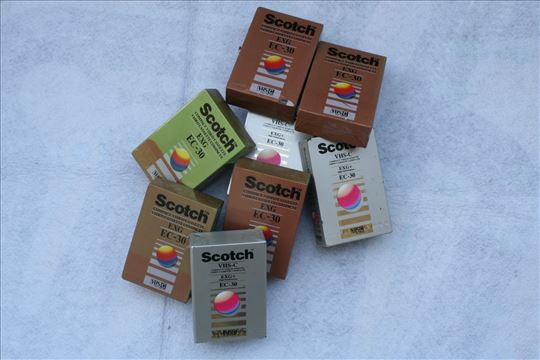 Kasete Scotch EXG EC-30 VHS-C