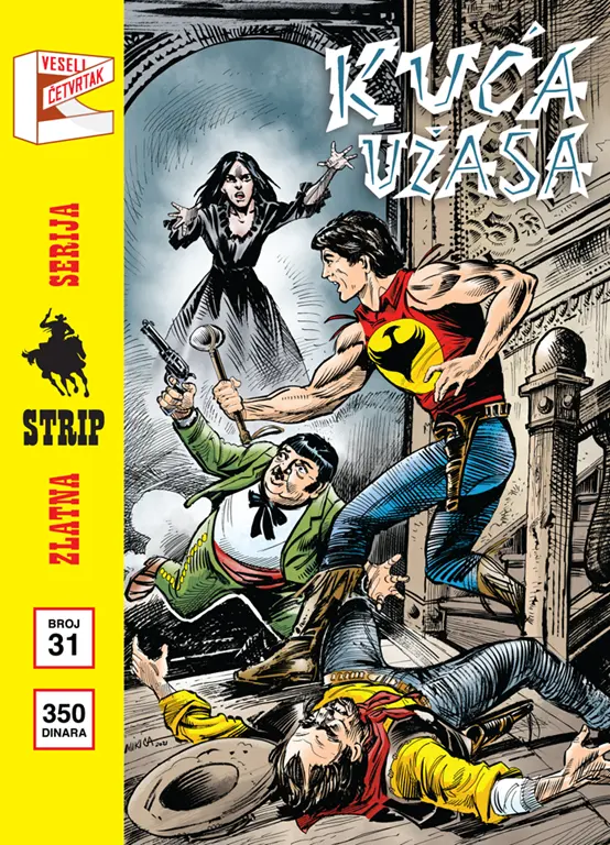 Veseli Četvrtak Zlatna Serija 31- Zagor, Kuća užasa (korica C)