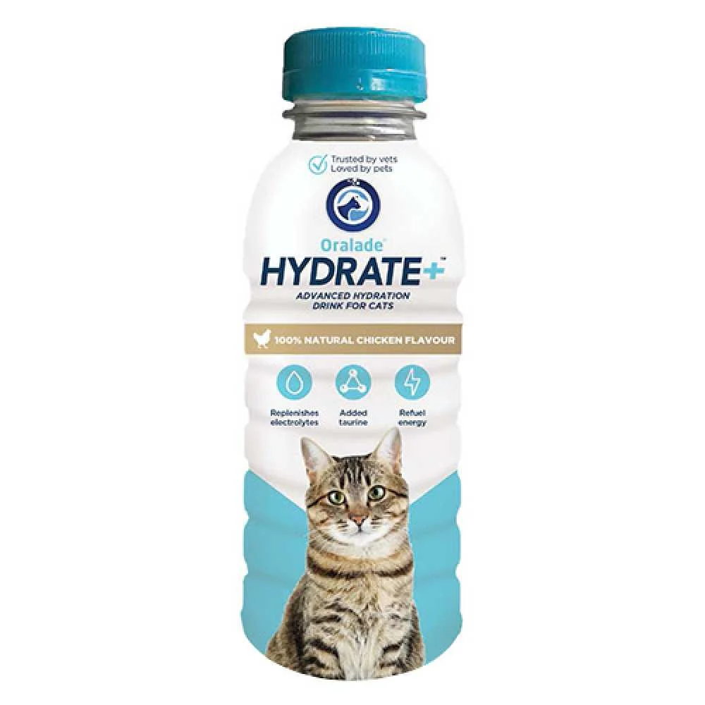 Oralade Hydrate Plus Cat - tečna veterinarska dijeta za mačke 330ml