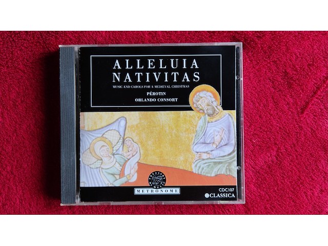 Orlando Consort ‎– Alleluia Nativitas