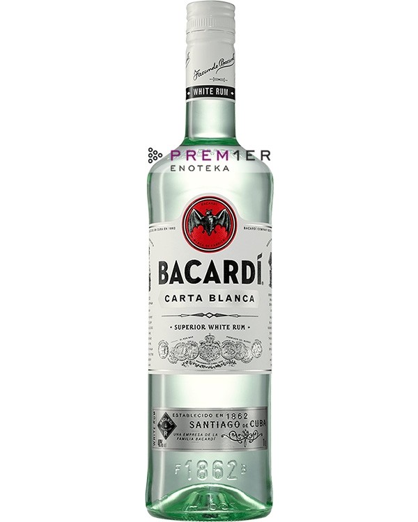 Bacardi Carta Blanca 0.70l