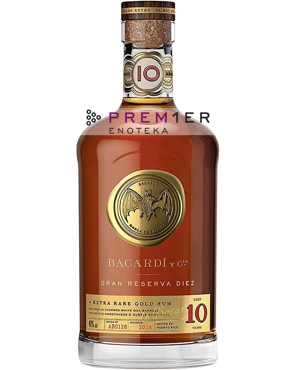 Bacardi Gran Reserva Diez 10YO 0.70l