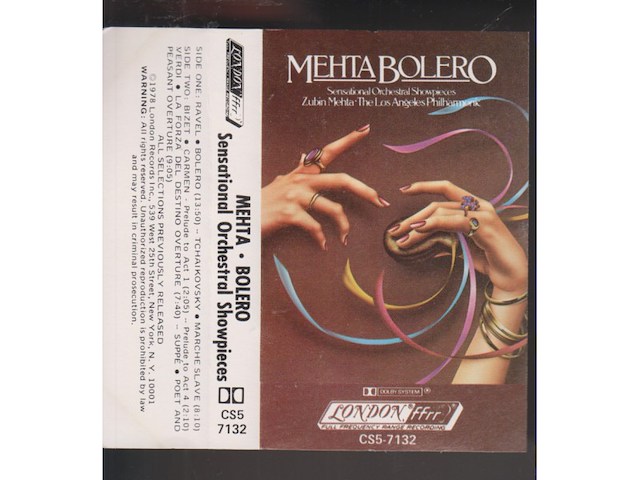 MEHTA BOLERO / kolekcionarski iz `78