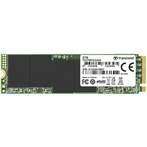 Transcend 2TB PCIe NVMe SSD 220S M.2 (2280) | TS2TMTE220S