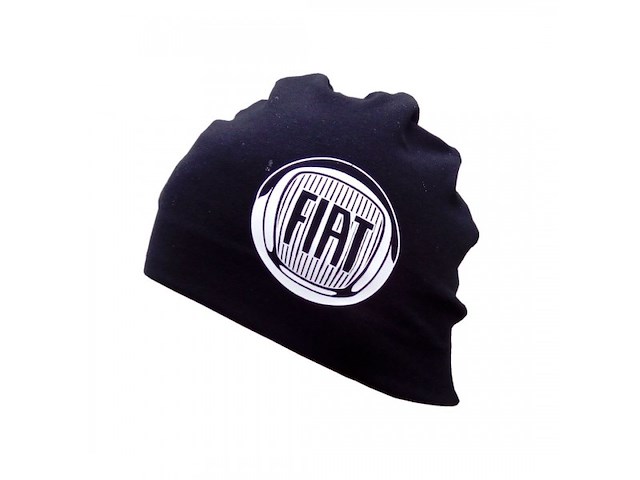 Pamučna kapa FIAT crna