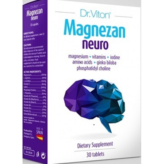 DR. VITON MAGNEZAN NEURO KAPSULE A30
Opis
INFORMACIJE
NALOG
SERVIS
KORISNI LINKOVI