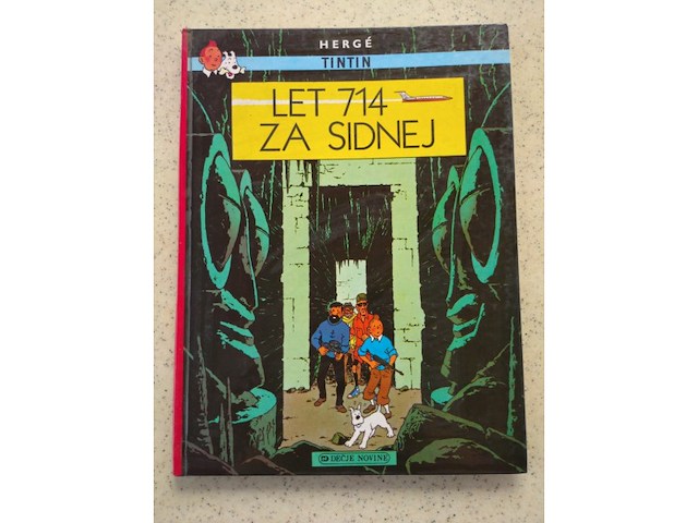 Let 714 za Sidnej - Tintin Herge