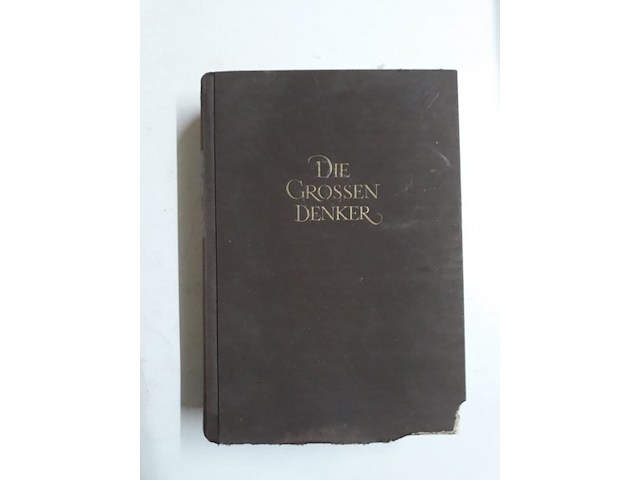 Die Grossen Denker, Will Durant