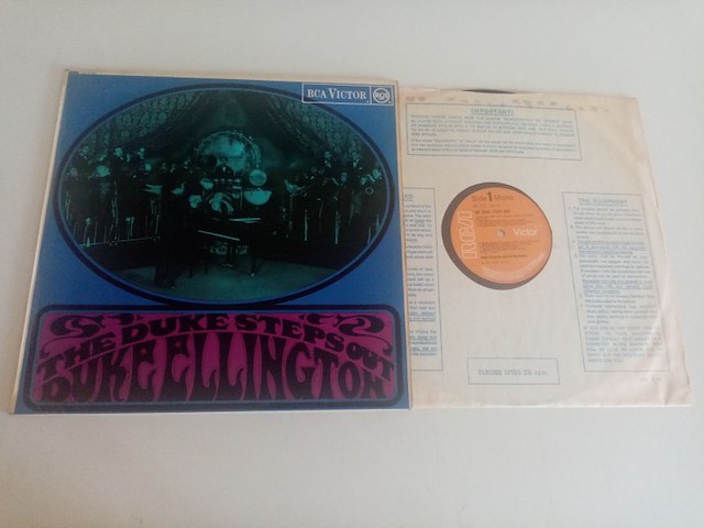 DUKE ELLINGTON  – The Duke Steps Out UK JAZZ LP MINT