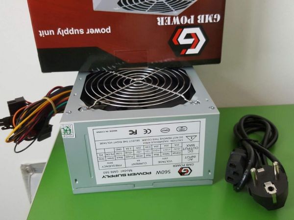 GEMBIRD GMB-560-12 napajanje 560W 12cm ventilator, 20+4pin, 2xSATA 2xIDE 4-p. sa kutijom (36ky)(900)