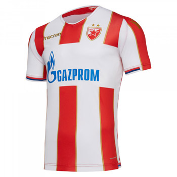 Macron crveno-beli dres Crvene zvezde 2018/19