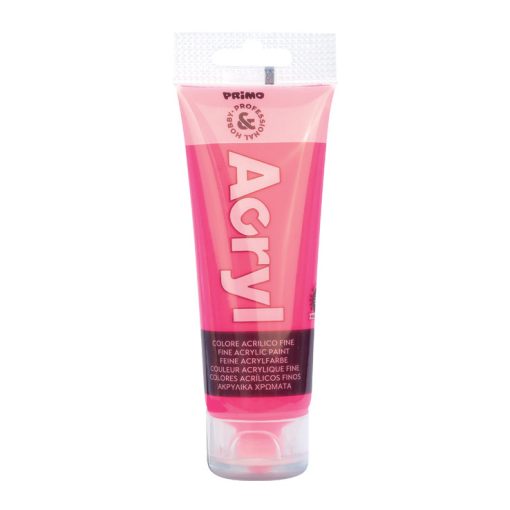 Akrilna boja 370 PINK FLUO ROZE, 75ml, PRIMO