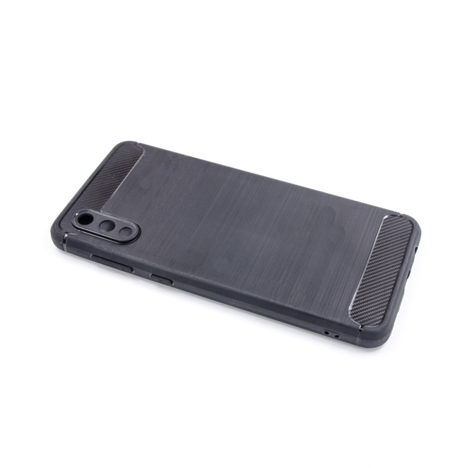 TPU maska BRUSHED za SM-A022F, Galaxy A02 (6.5") crna