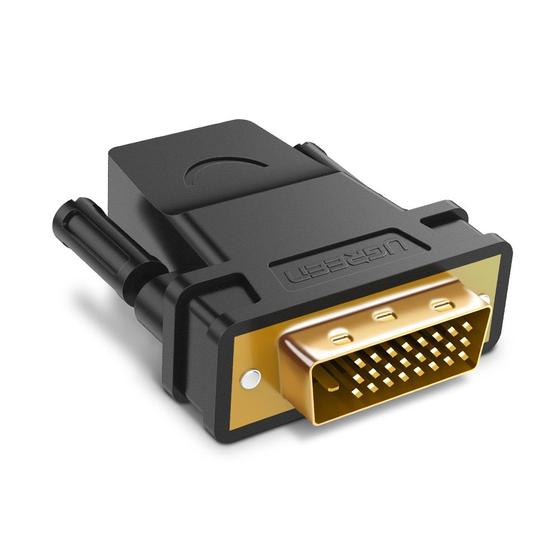 Adapter DVI (24+1) M na HDMI F Ugreen