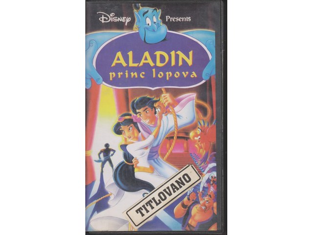 ALADIN PRINC LOPOVA / VHS - titlovanO - odličnO !!!!!!!