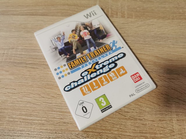 ORG Igrica Nintendo Wii Family Trainer Extreme Chalenge