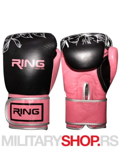 Bokserske rukavice roze boje 10oz Ring