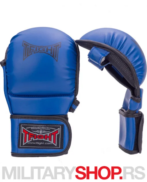 Sparing rukavice MMA plave TFight