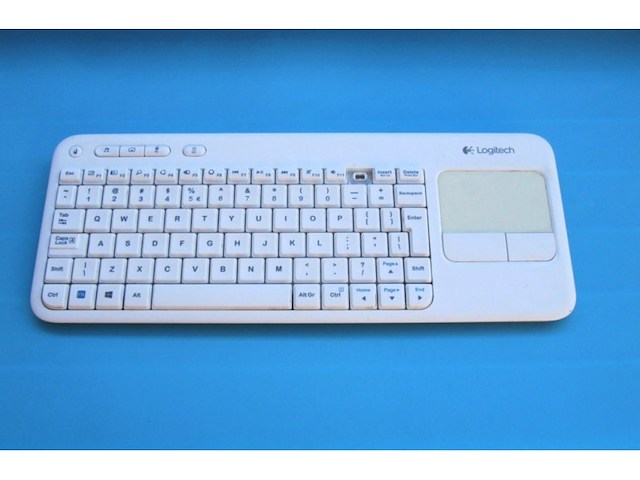 Logitech K400r bežična tastatura sa tačpedom bela