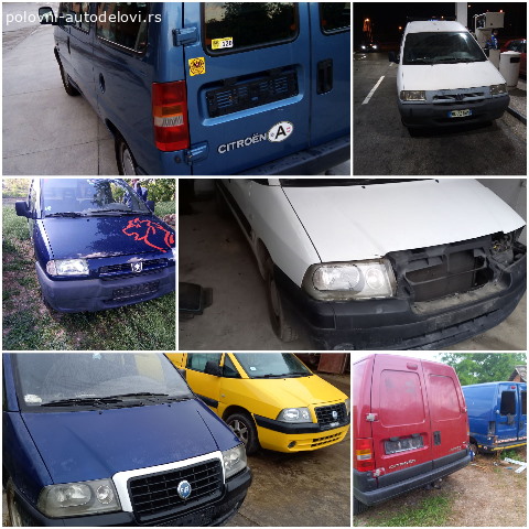 Delovi za Peugeot expert, Fiat scudo, Citroen jumpy