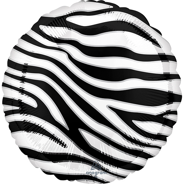4238401
18″ Foil Zebra Print Animalz