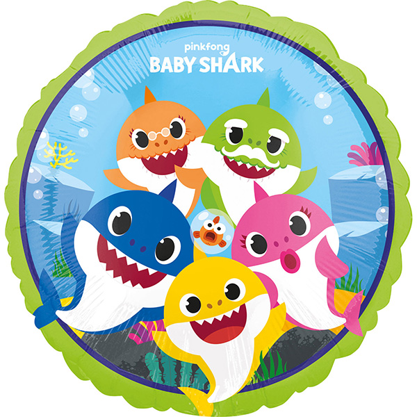 4075801
18″ Foil Baby Sharks