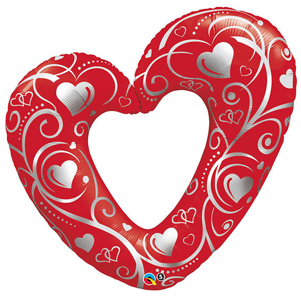 16441
SuperShape Hearts & Filigree Red