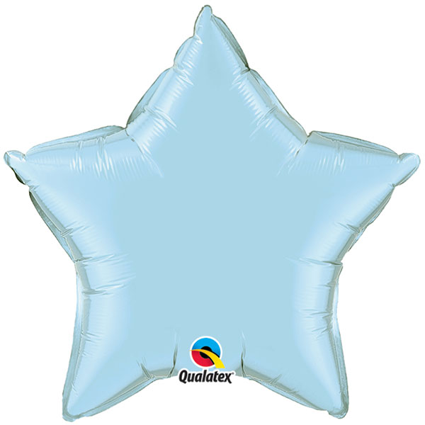 21148
36″ Foil Star Pearl Light Blue