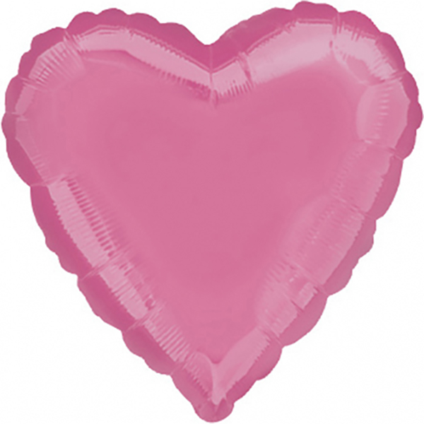2302002
18″ Foil Heart Decorator Bright Bubble Gum Pink