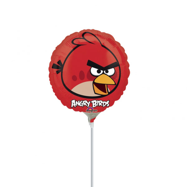 25771
9″ Foil Angry Birds Red Bird