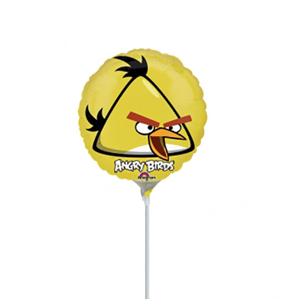 25773
9″ Foil Angry Birds Yellow Bird