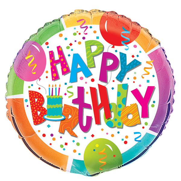 27187U
18″ Foil Happy Birthday Jamboree