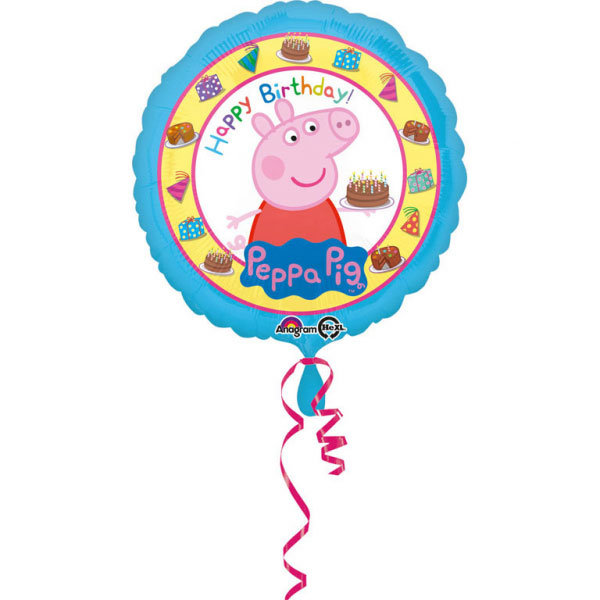 3159201
17″ Foil Peppa Pig Happy Birthday