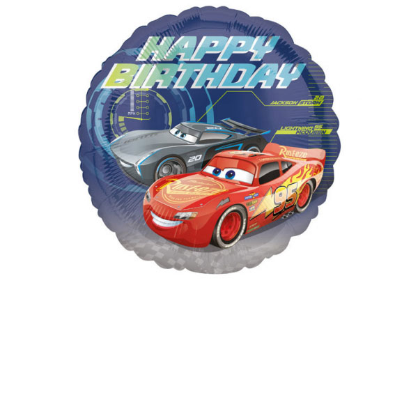 3536601
17″ Foil Cars Happy Birthday