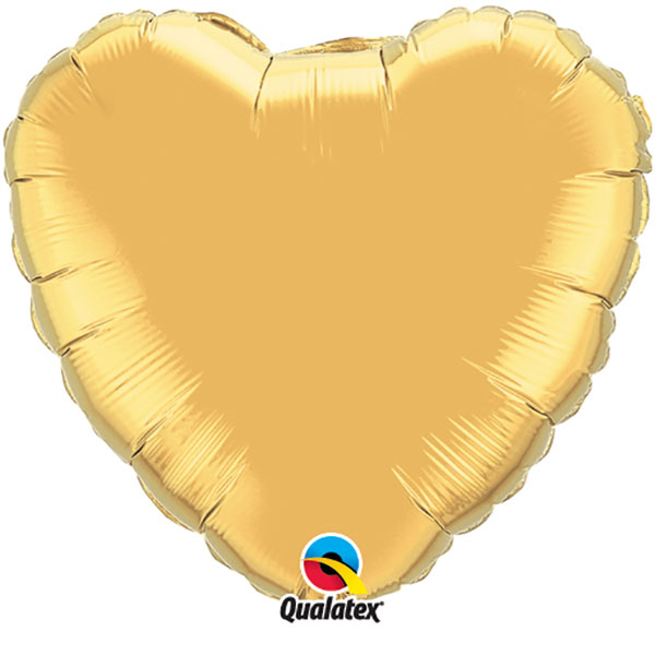 36334
9″ Foil Heart Metallic Gold