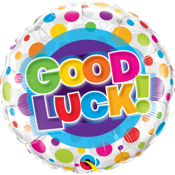 36387
18″ Foil Good Luck Colorful Dots