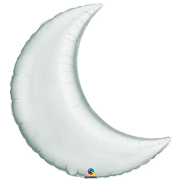 36531
35″ Foil Crescent Moon Silver