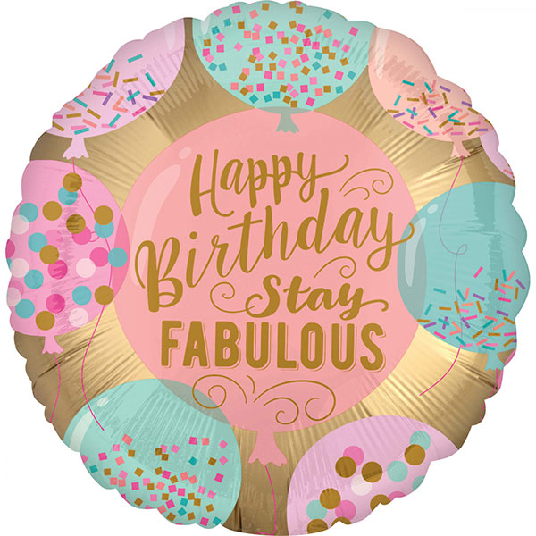 3807401
18″ Foil Happy Birthday Stay Fabulous