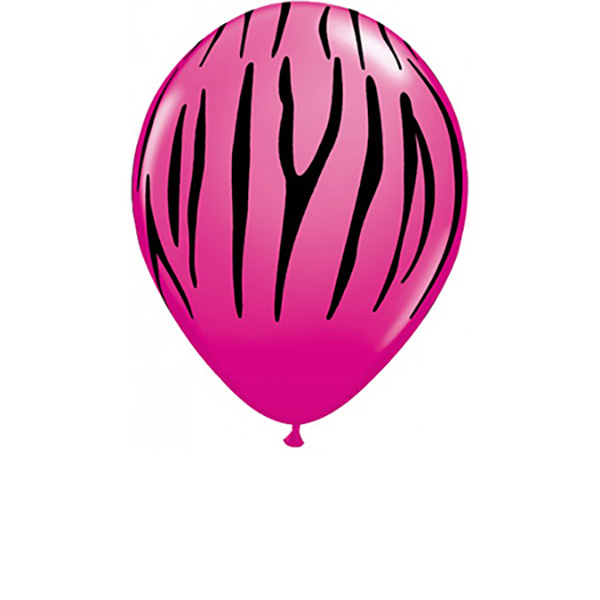 12584
11″ Latex Zebra Stripes Wild Berry (5)