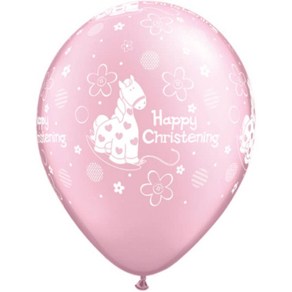 13616
11″ Latex Happy Christening Soft Pony Pearl Pink (5)