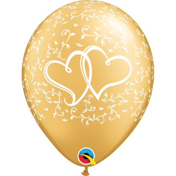 18639
11″ Latex Entwined Hearts Gold (5)