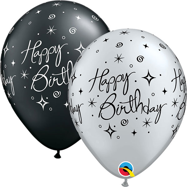 25235
11″ Latex Happy Birthday Sparkles & Swirls (6)