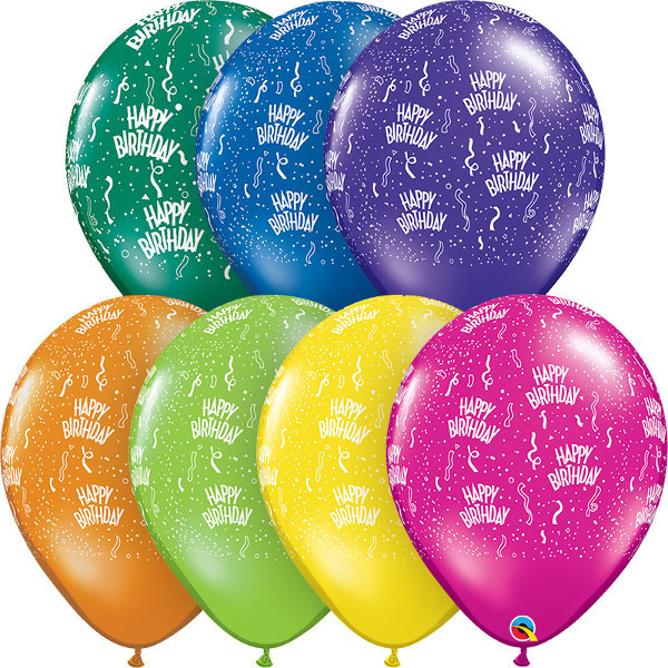 28248
16″ Latex Birthday Fantasy Assorted (7)