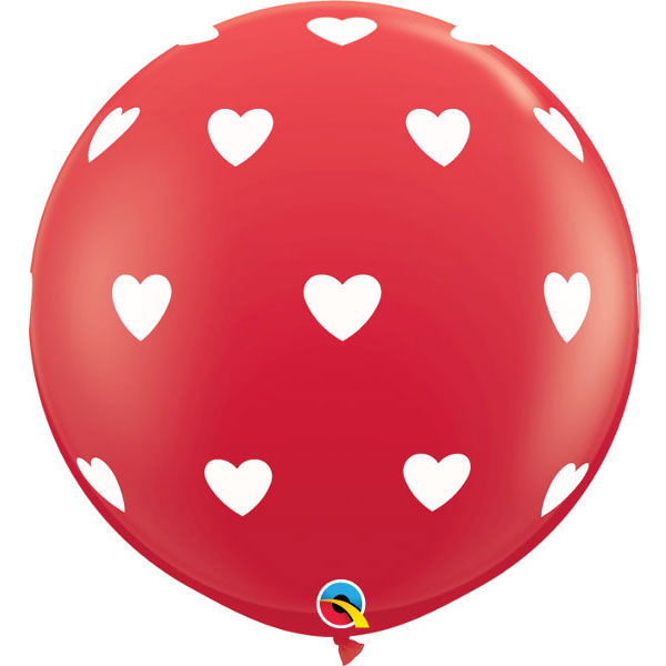 31089
3FT Latex Big Hearts