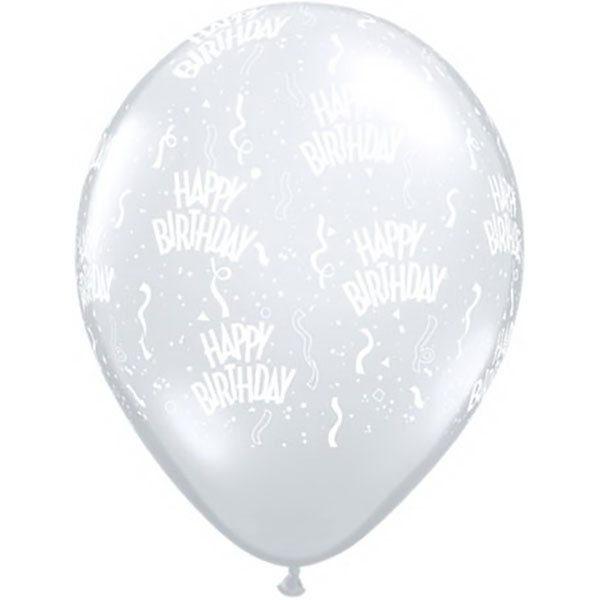 37094
11″ Latex Happy Birthday Diamond Clear (5)